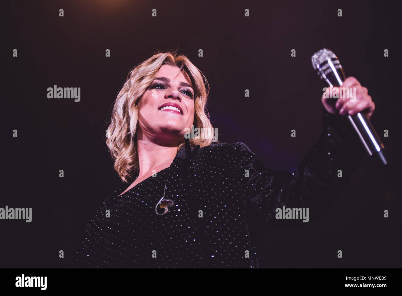 Italy, May 19th 2018: The Italian singer and songwriter Emma (real name ...