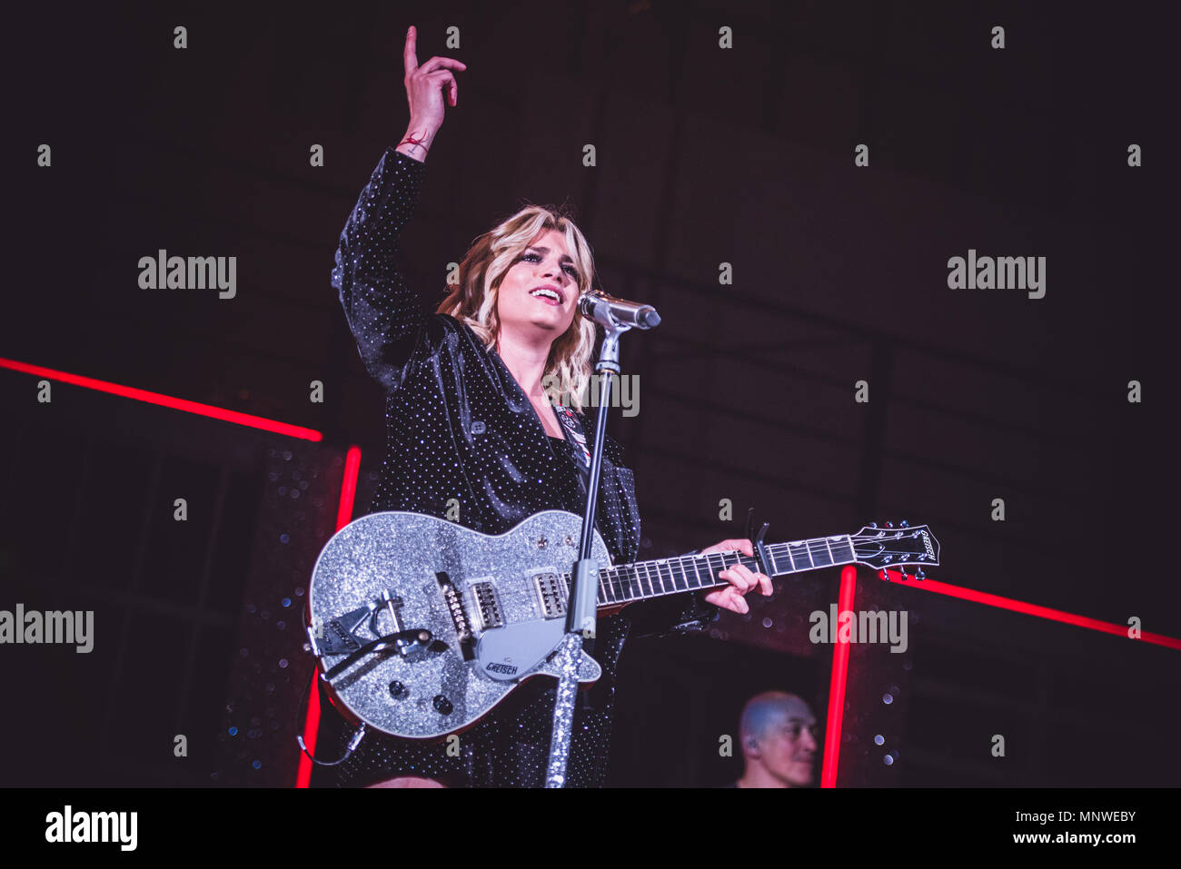 Italy, May 19th 2018: The Italian singer and songwriter Emma (real name ...