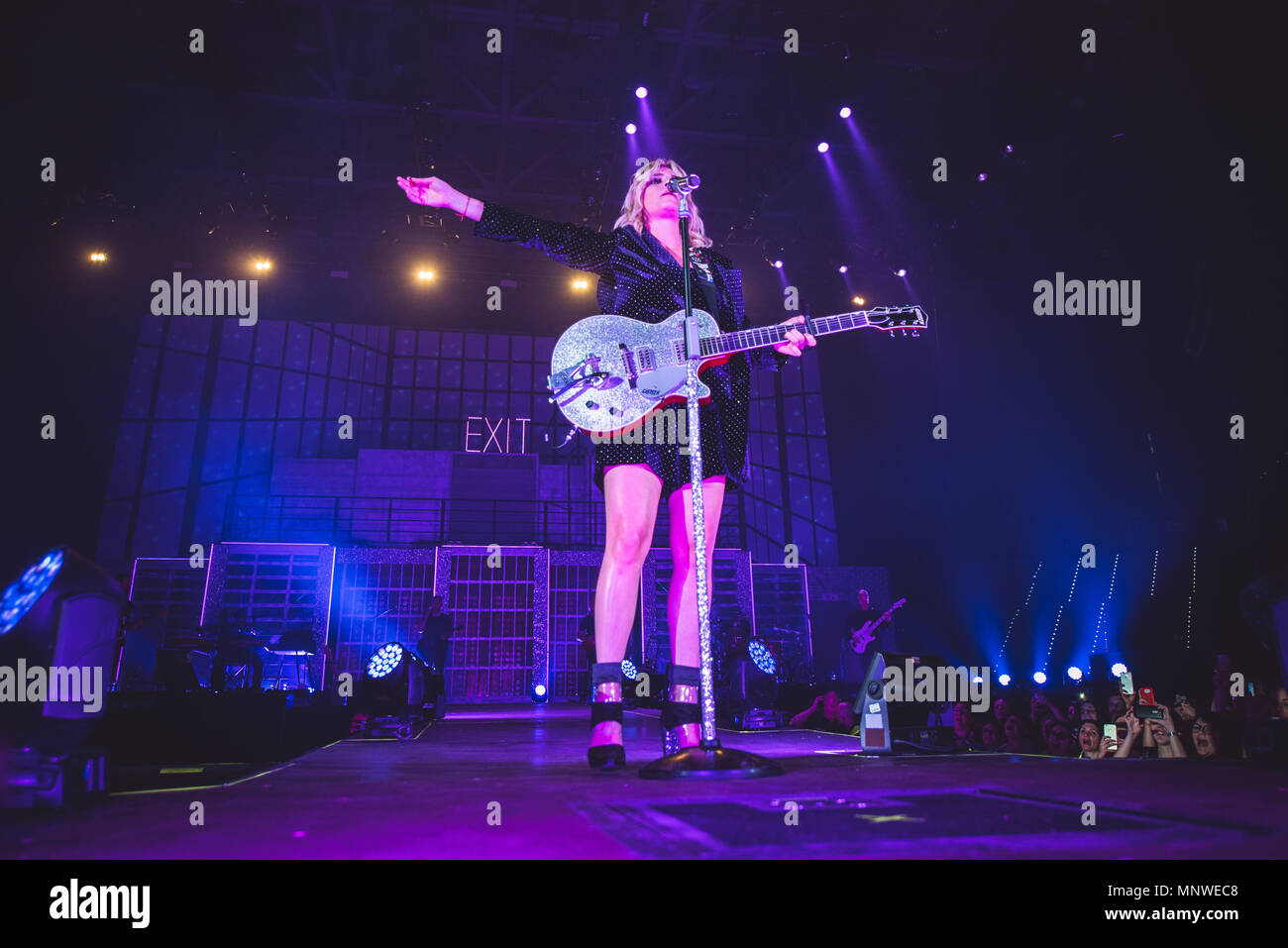 Italy, May 19th 2018: The Italian singer and songwriter Emma (real name ...