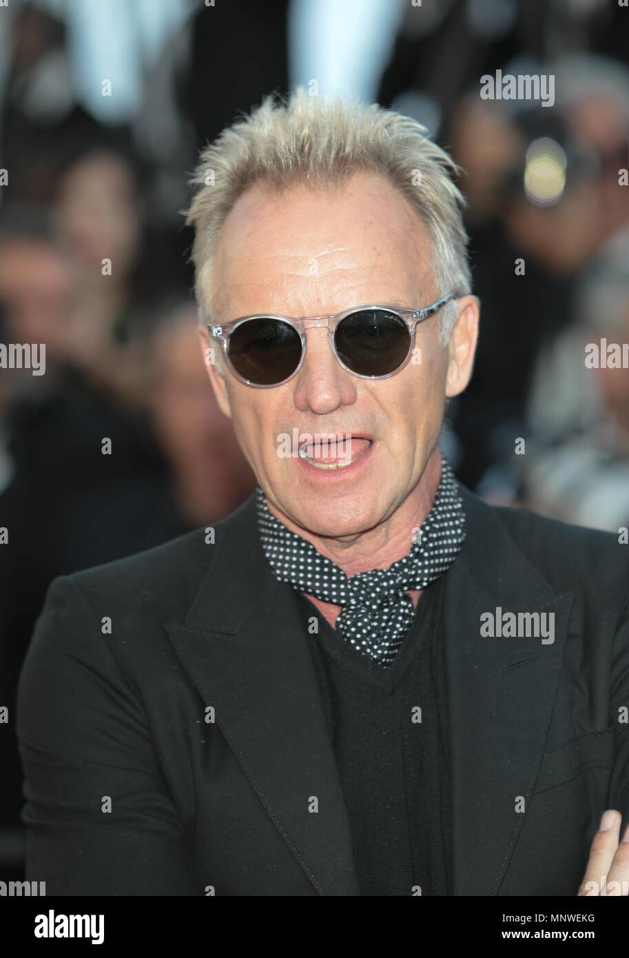 Sting Singer Closing Ceremony 71 St Cannes Film Festival Cannes, France ...
