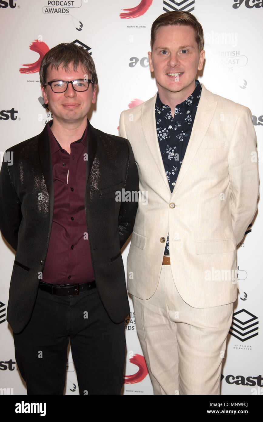 London, UK. Matt Deegan (R) attend the Annual award ceremony ...