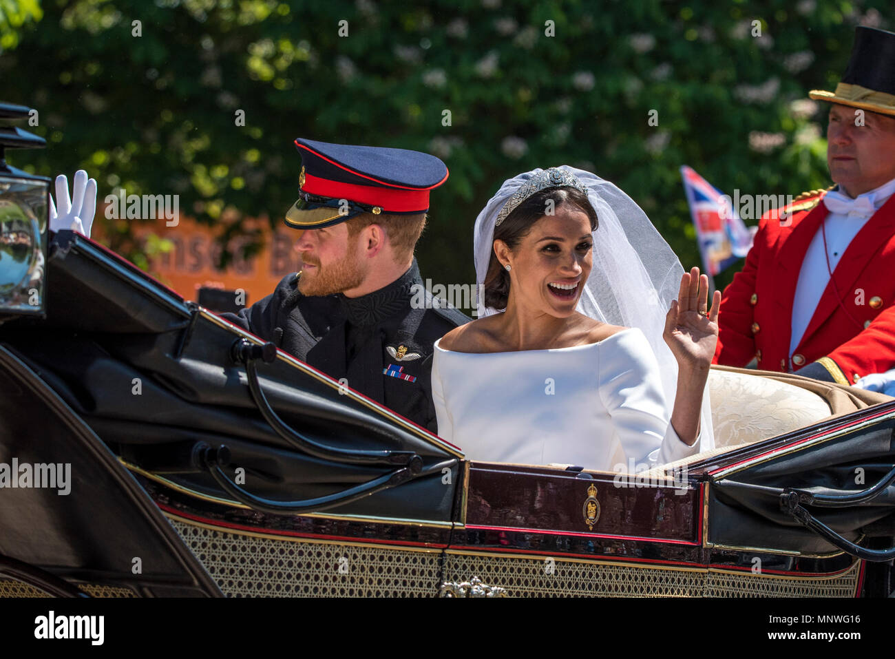 Princess diana wedding carriage hi-res stock photography and images - Alamy