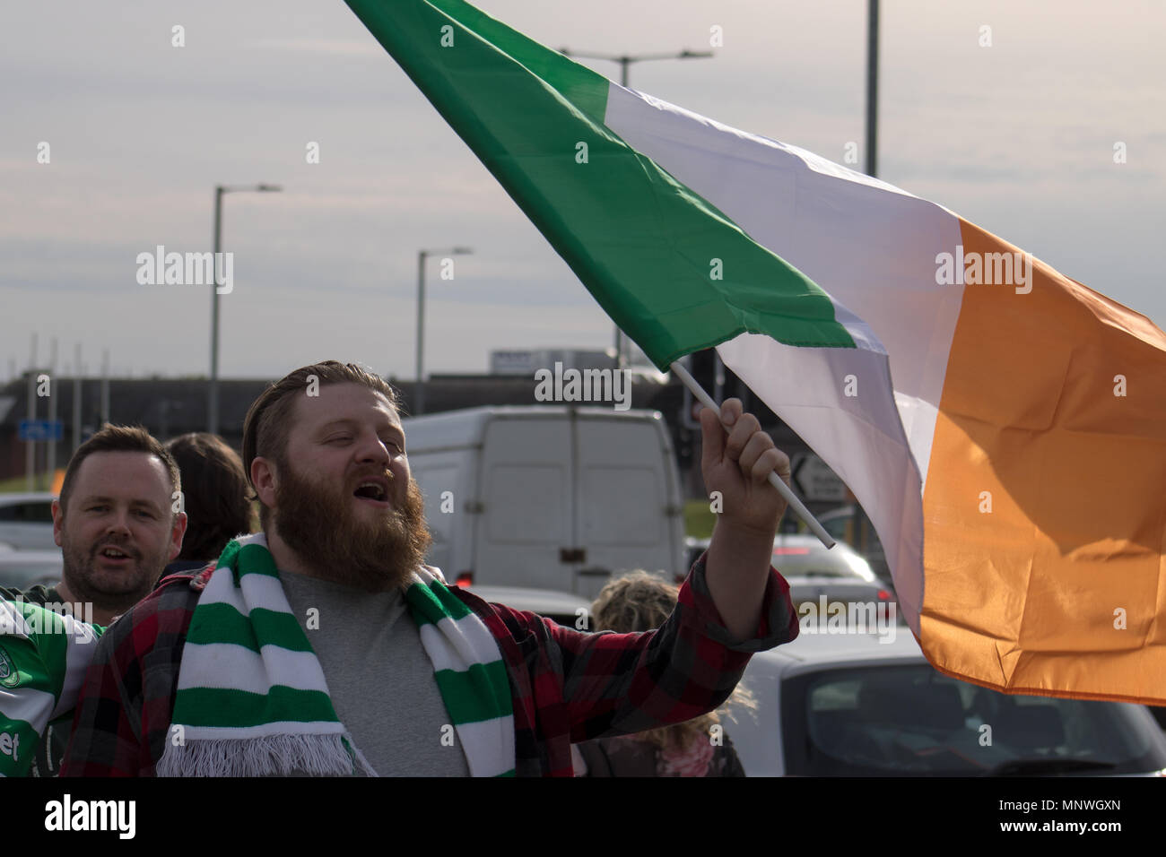 Celtic football treble hi-res stock photography and images - Alamy