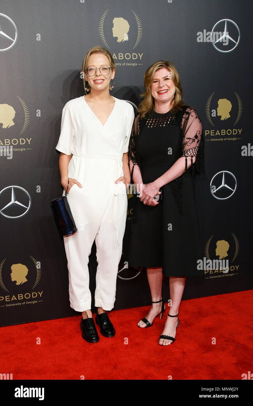 New York, NY, USA. 19th May, 2018. Elle Reeve, Madeleine Haeringer at ...