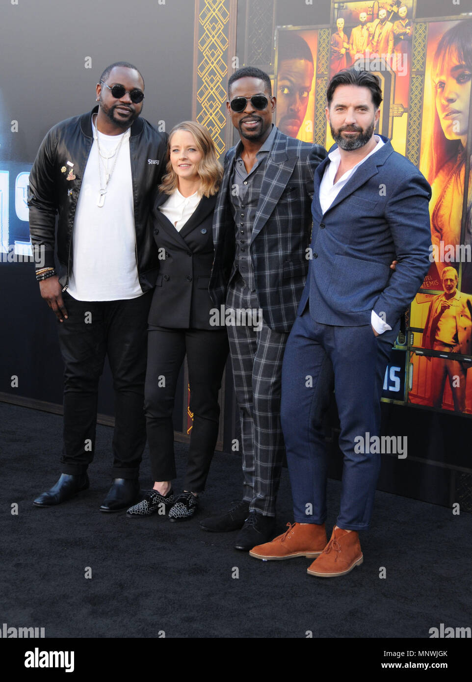 California, USA. 19th May 2018. (L-R) Actor Brian Tyree Henry, actress ...
