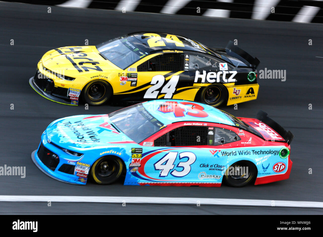 Concord, NC, USA. 19th May, 2018. Monster Energy NASCAR Cup Series ...