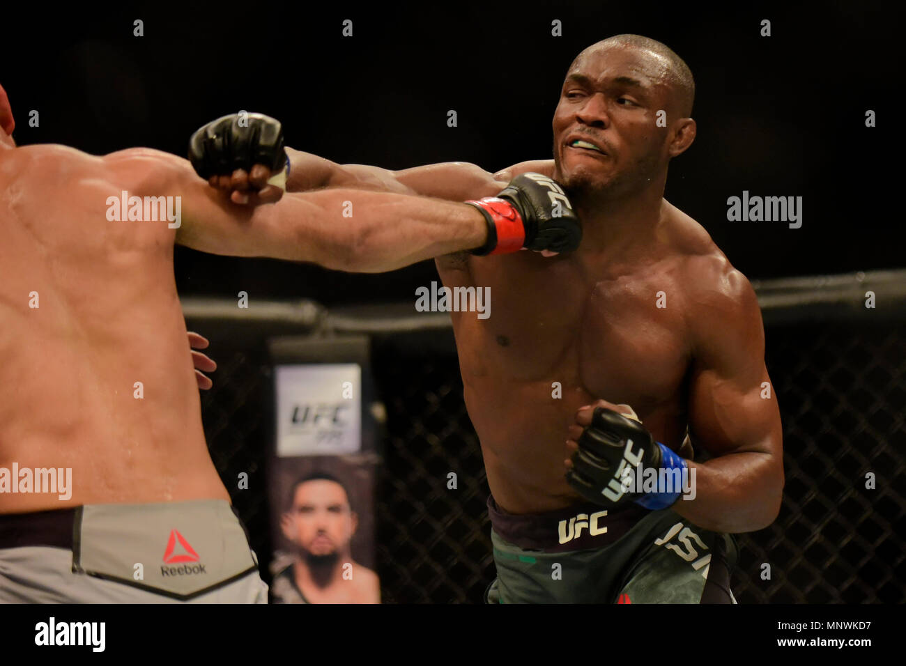 Santiago, Chile. 20th May, 2018. Maia vs. Usman held at Movistar Arena ...