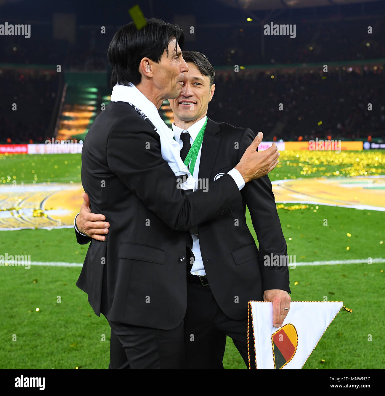 Berlin, Germany. . 19th May, 2018. Sporting director Bruno HÃ bner ...