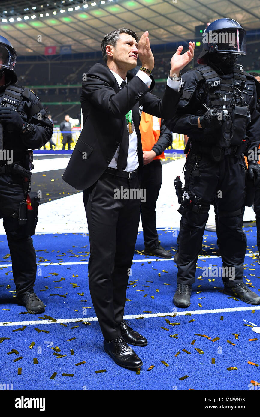 Berlin, Deutschland. 19th May, 2018. coach Niko Kovac (Eintracht ...
