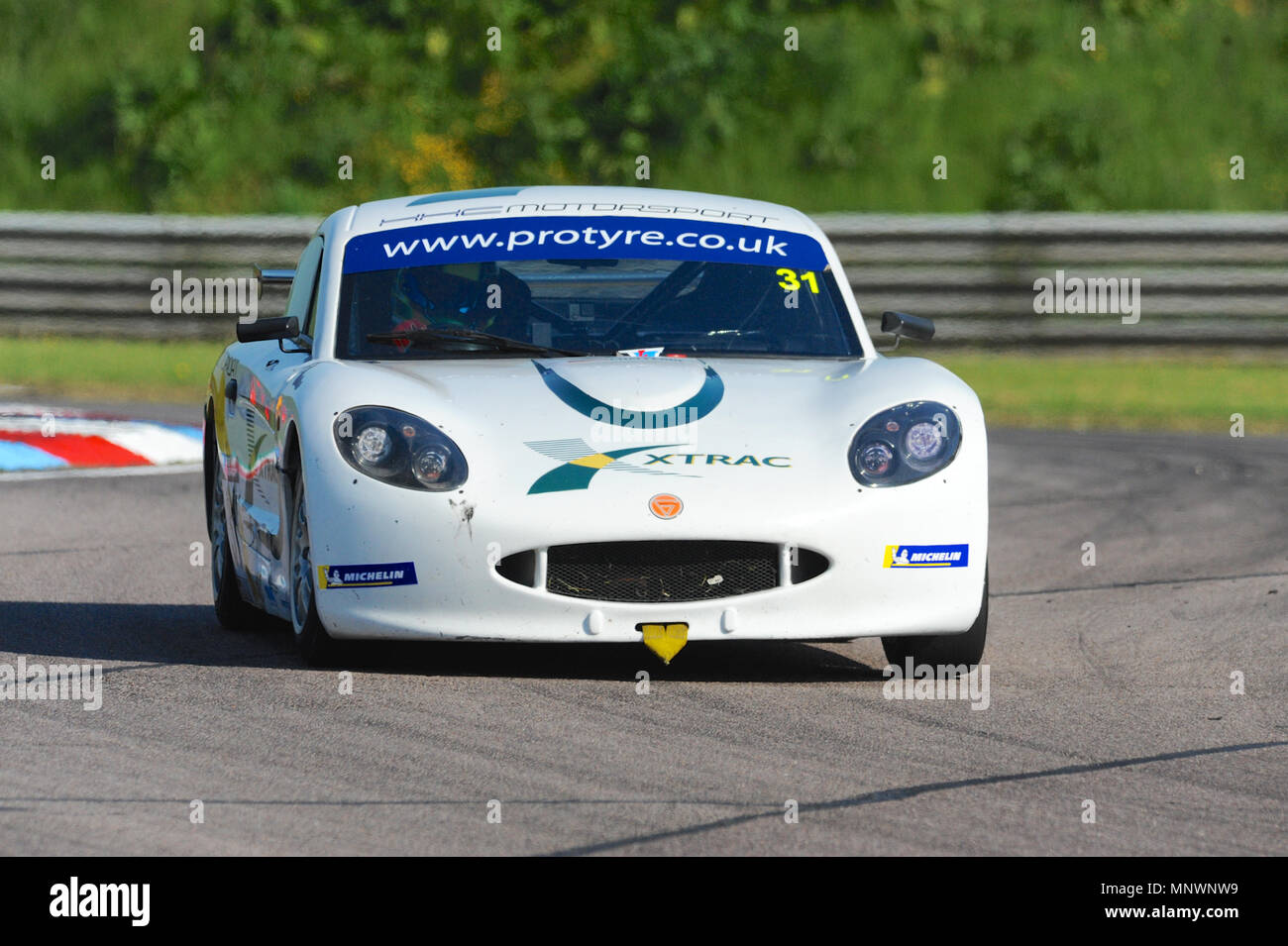 Charlie Digby (HHC Motorsport) racing at Thruxton Race Circuit during ...