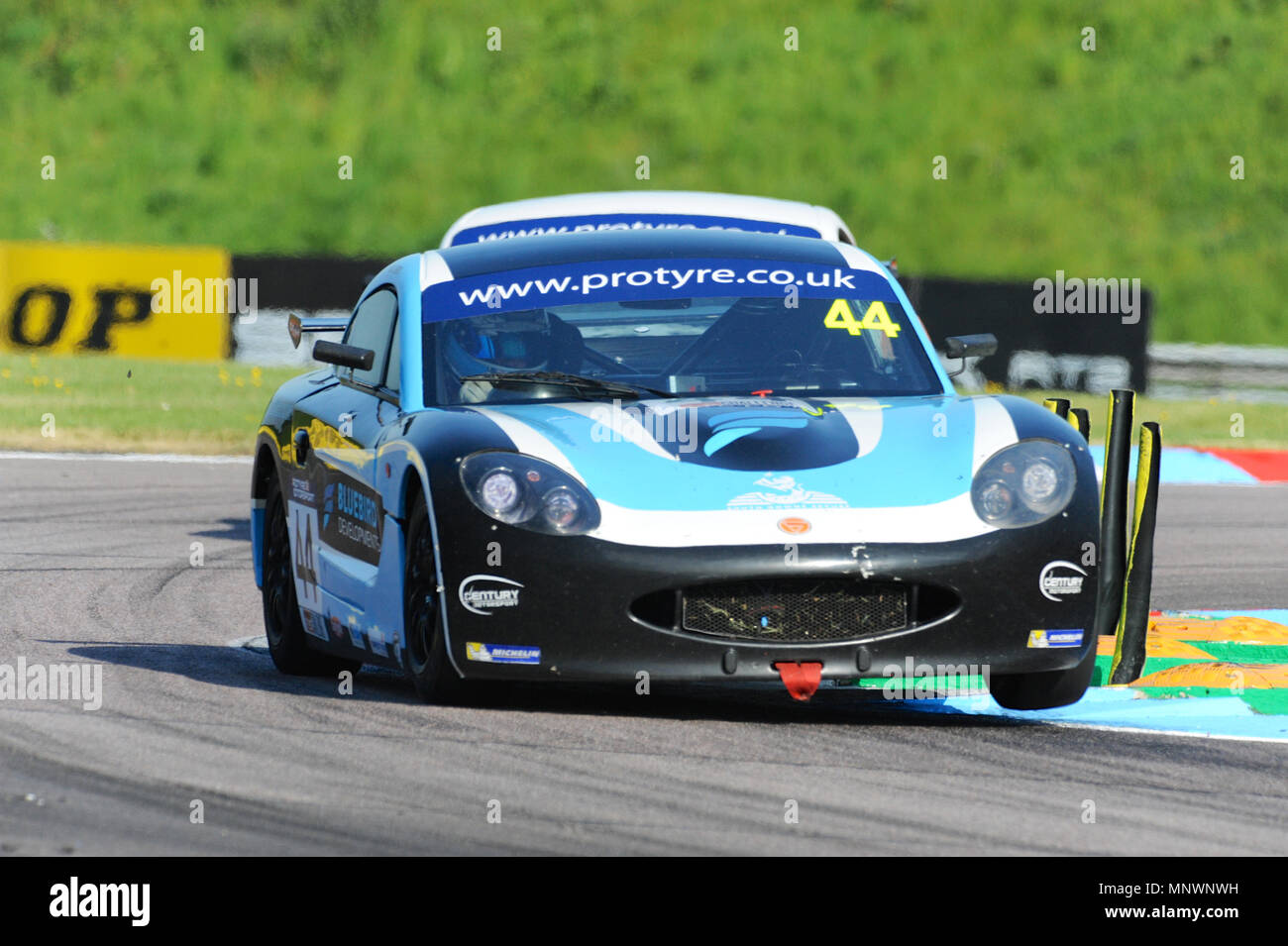 Max Bird (Century Motorsport) racing at Thruxton Race Circuit during ...