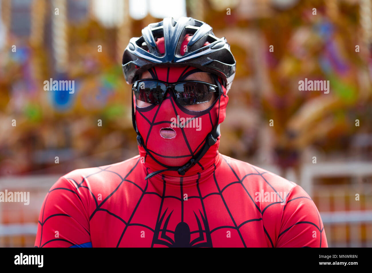 Spiderman costumes hi-res stock photography and images - Alamy