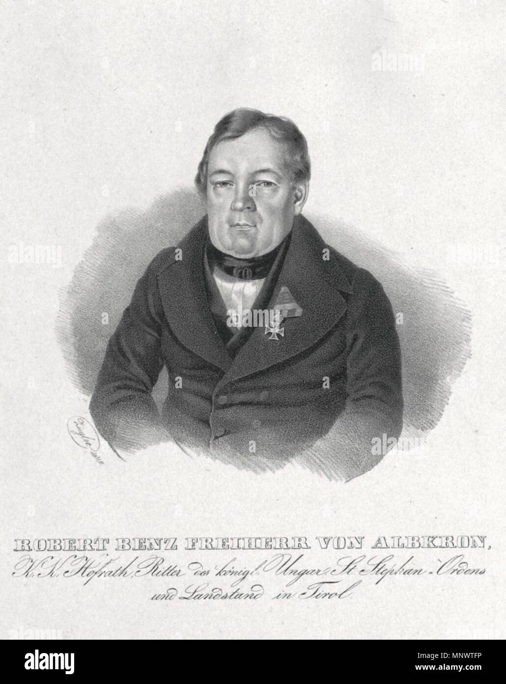 . Robert Benz Freiherr von Albkron (1780–1849), bayerisch ...