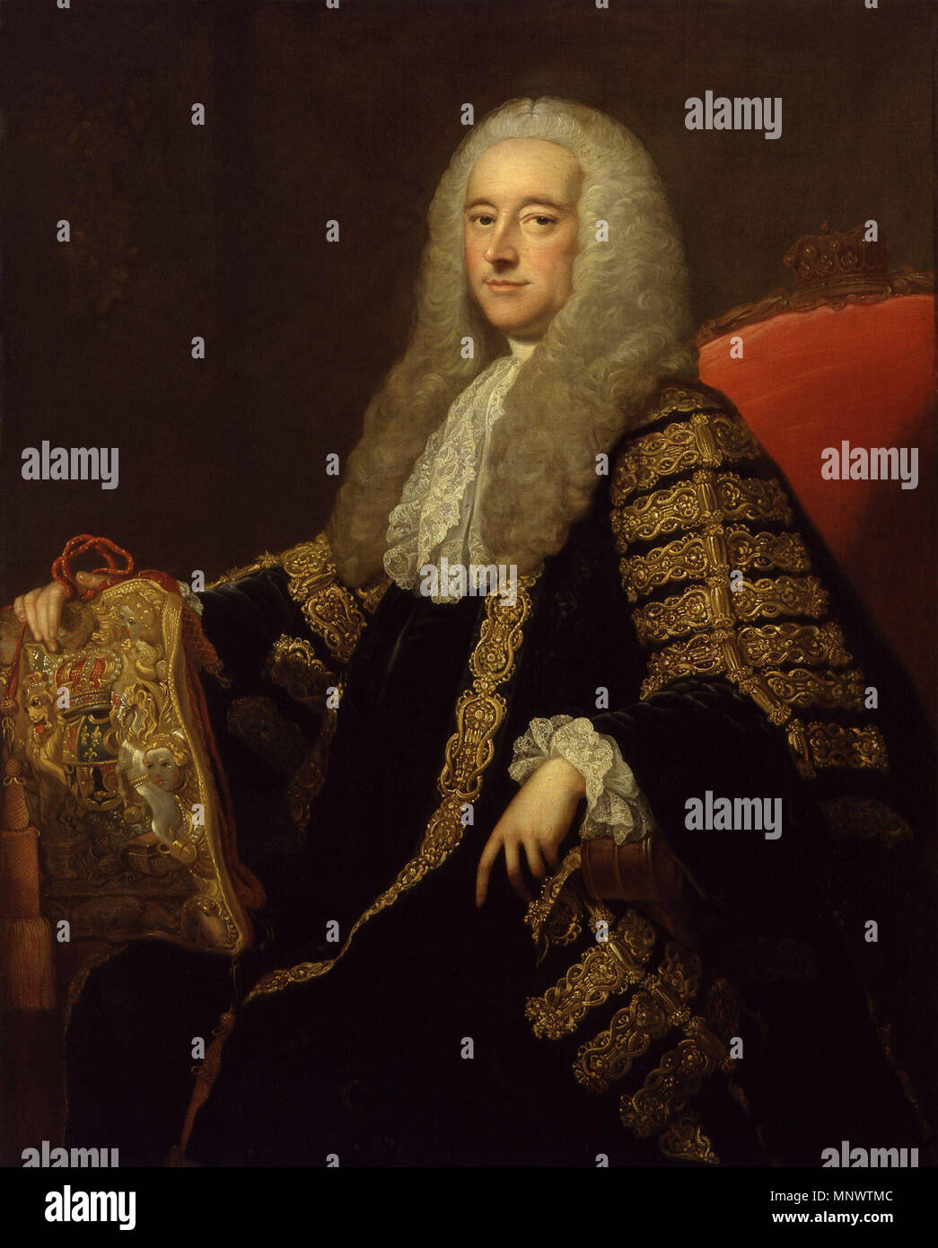 Robert Henley, 1st Earl of Northington . English: Portrait of Robert ...