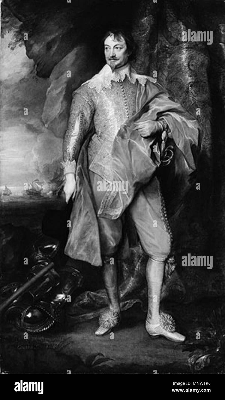 Robert rich 2nd earl of warwick Black and White Stock Photos & Images ...