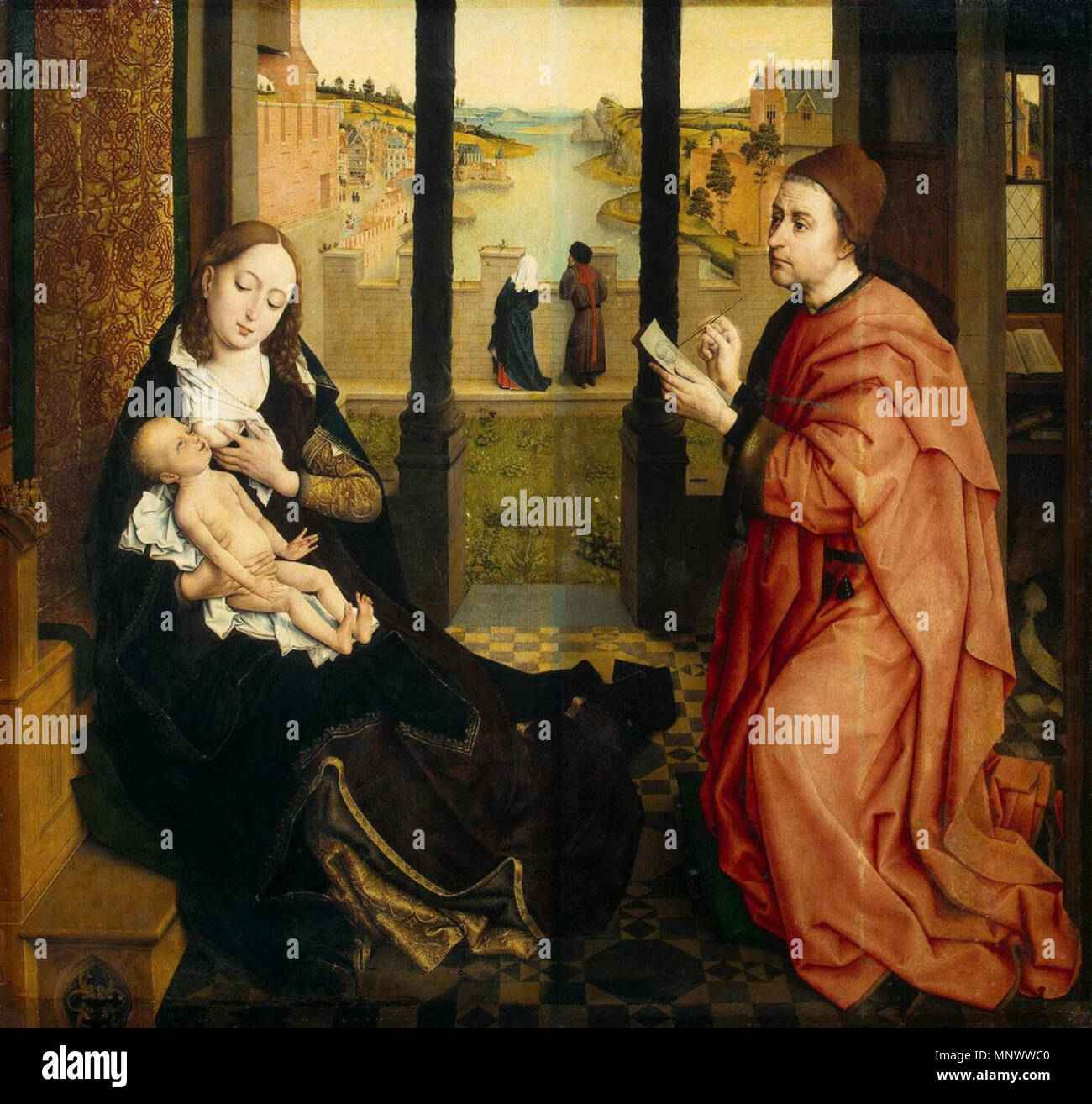 St Luke Drawing a Portrait of the Madonna first half of 15th century. 1070 Rogier van der Weyden ...