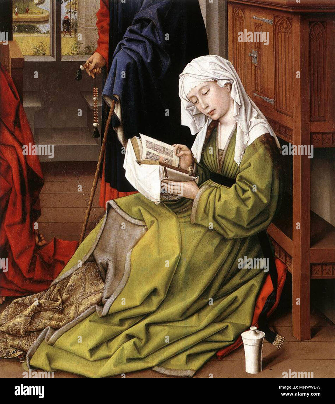 The Magdalene Reading circa 1445. 1071 Rogier van der Weyden - The ...