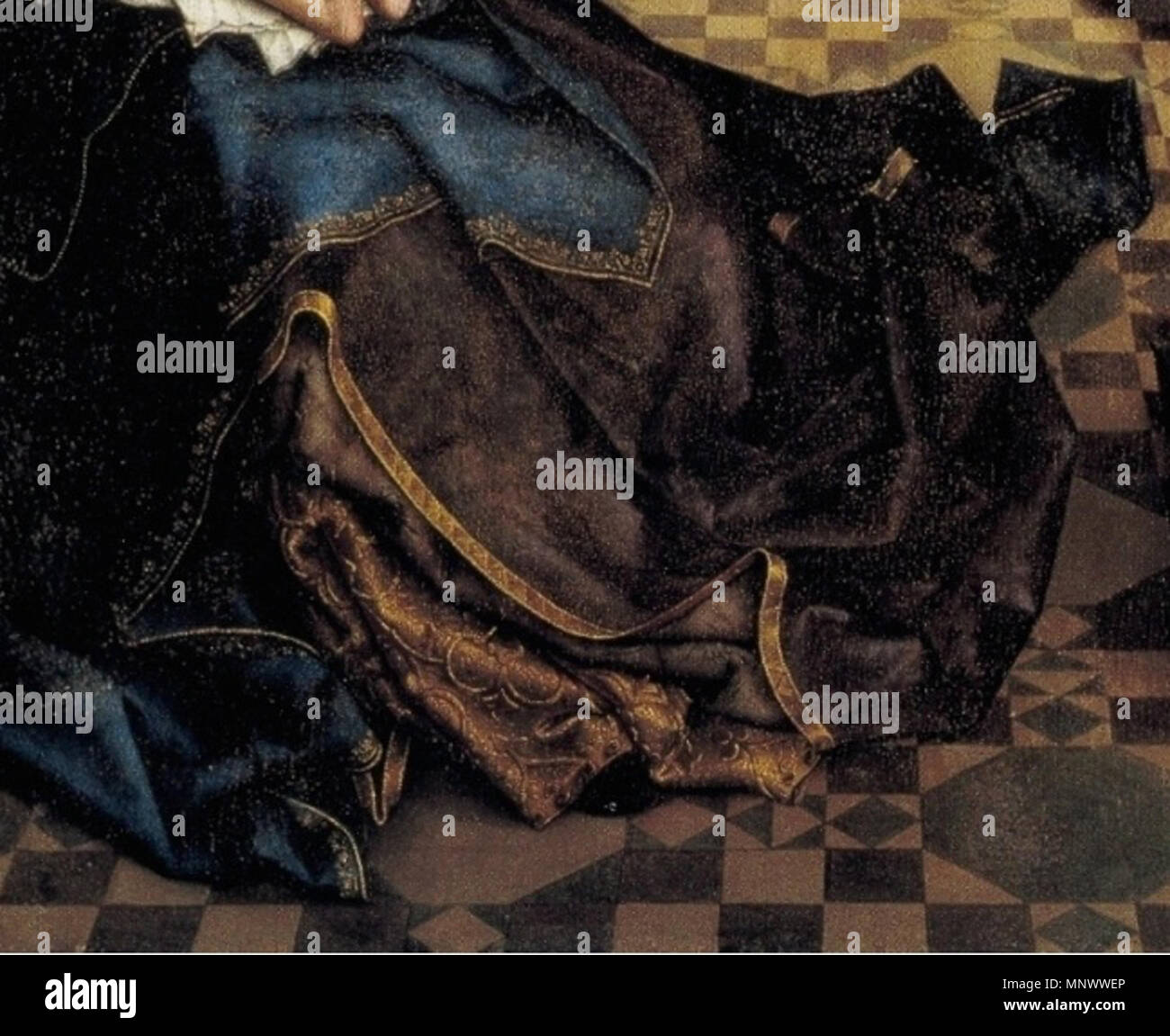 Saint Luke Drawing the Virgin . Detail: Rogier van der Weyden: Der hl ...