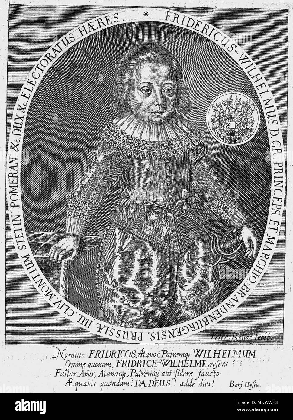 Portrait of Frederick William, Elector of Brandenburg (1620-1688 ...