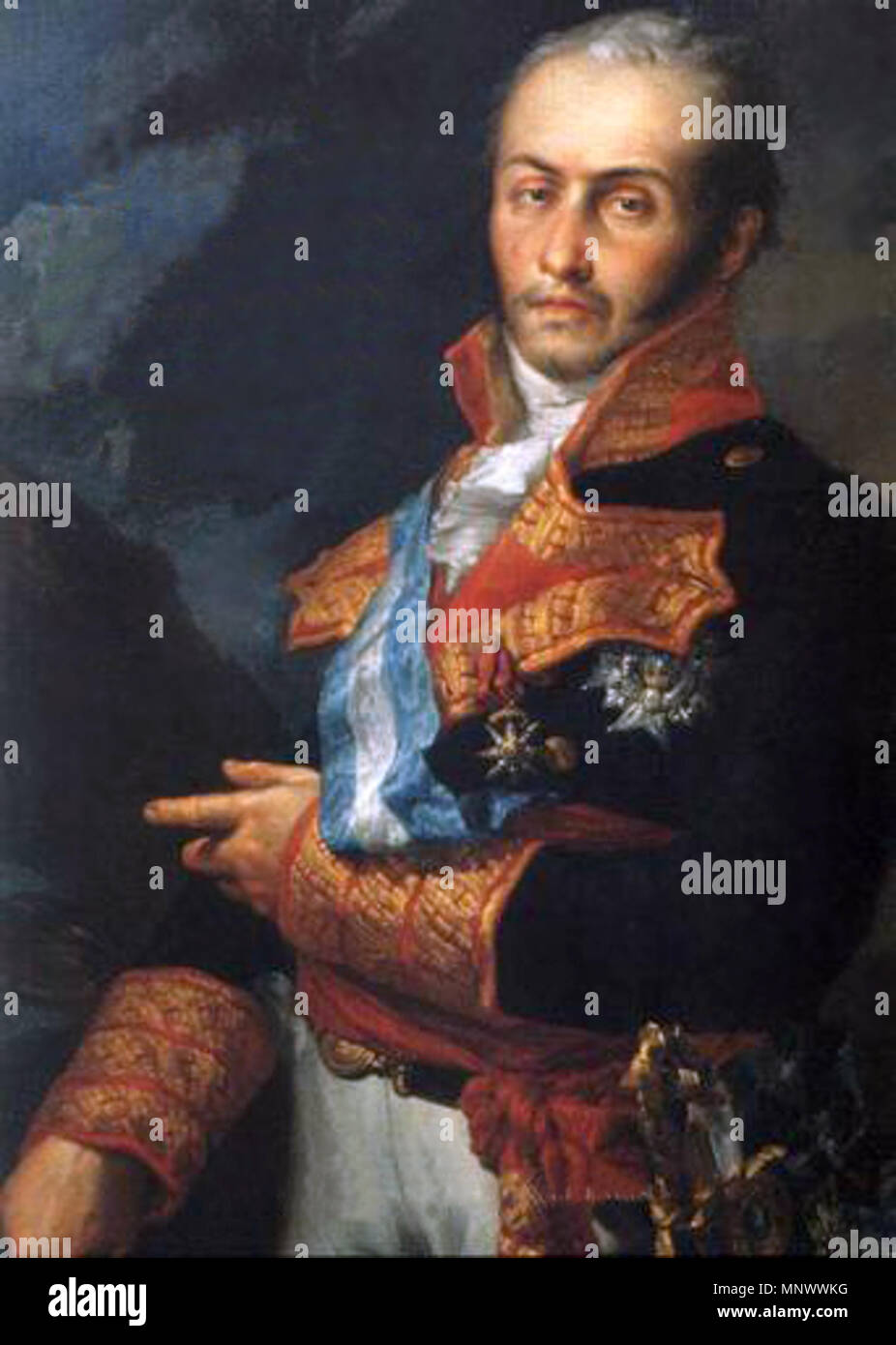 Pedro Caro y Sureda, III Marqués de la Romana (1761-1811) circa 1815 ...