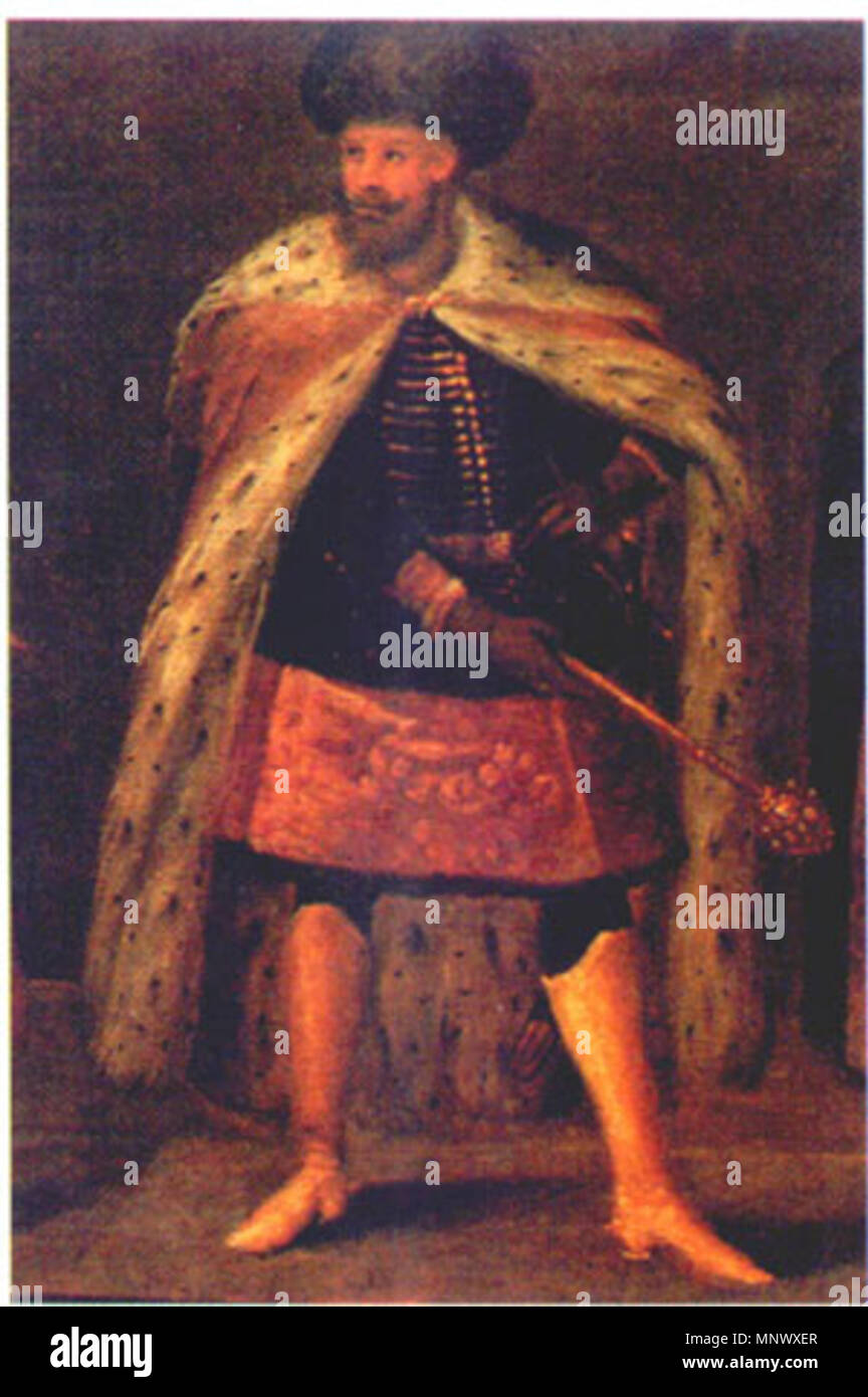 . English: Rotmistrz (Rotamaster) from Gołuchów table . 1620. 1074 ...