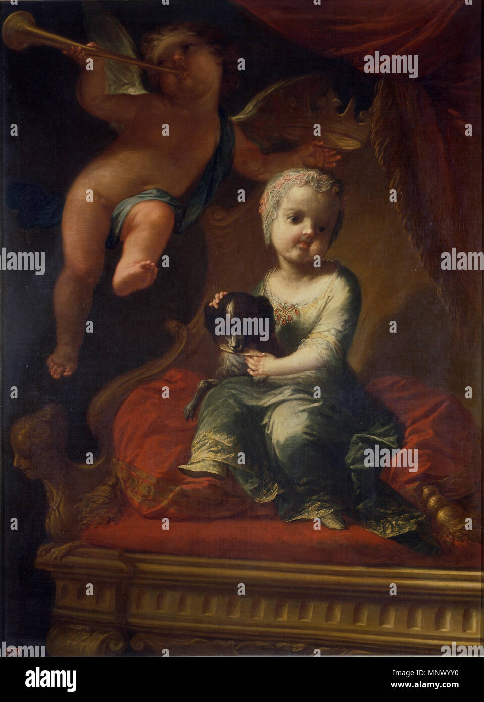 La infanta María Isabel de Nápoles, hija de Carlos III circa 1745. 1080 ...