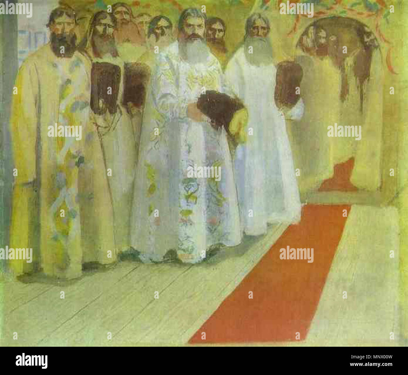 . Russian painter 1081 Ryabushkin waiting tsar Stock Photo - Alamy