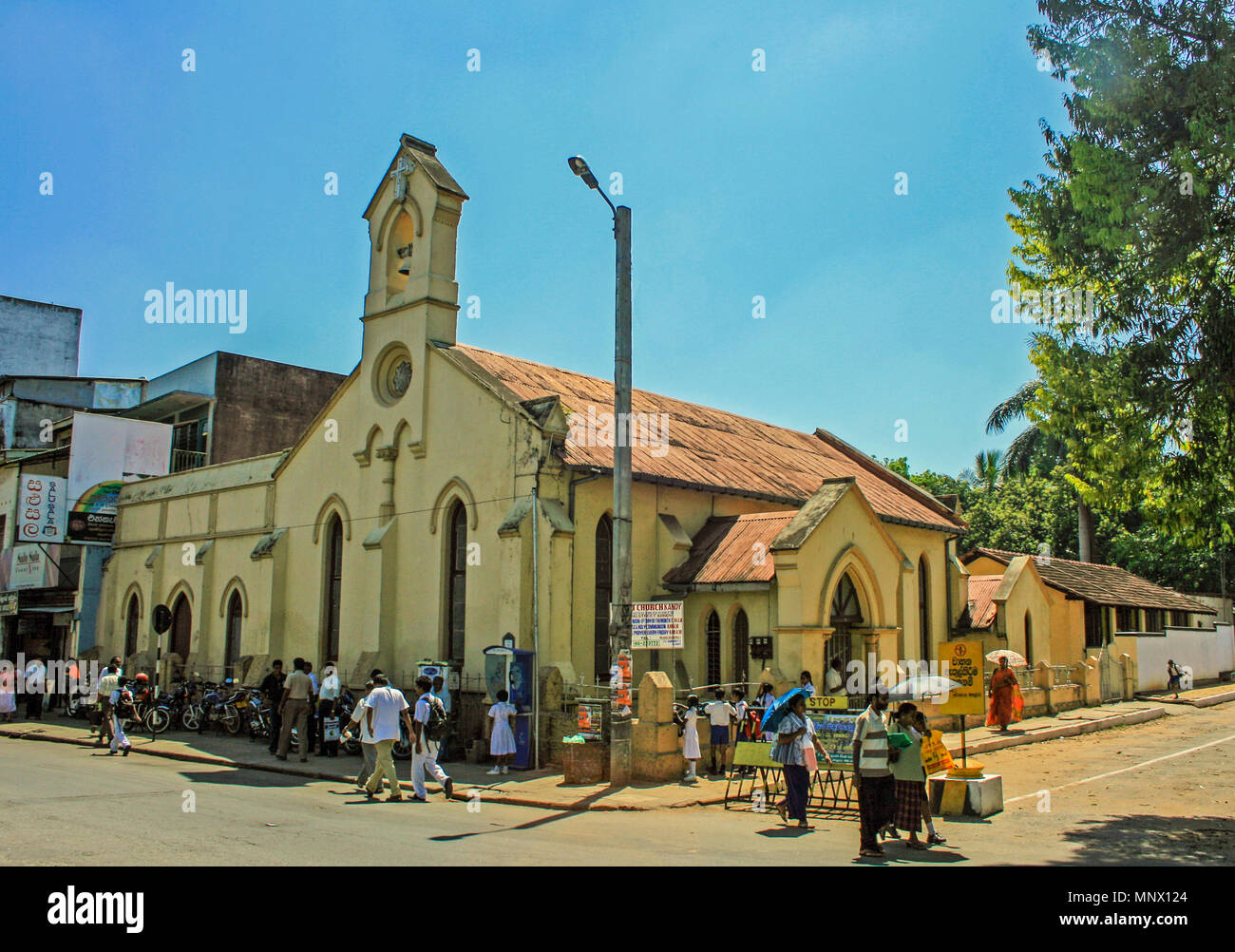Christ Church in Kandy, Sri Lanka Stock Photo - Alamy