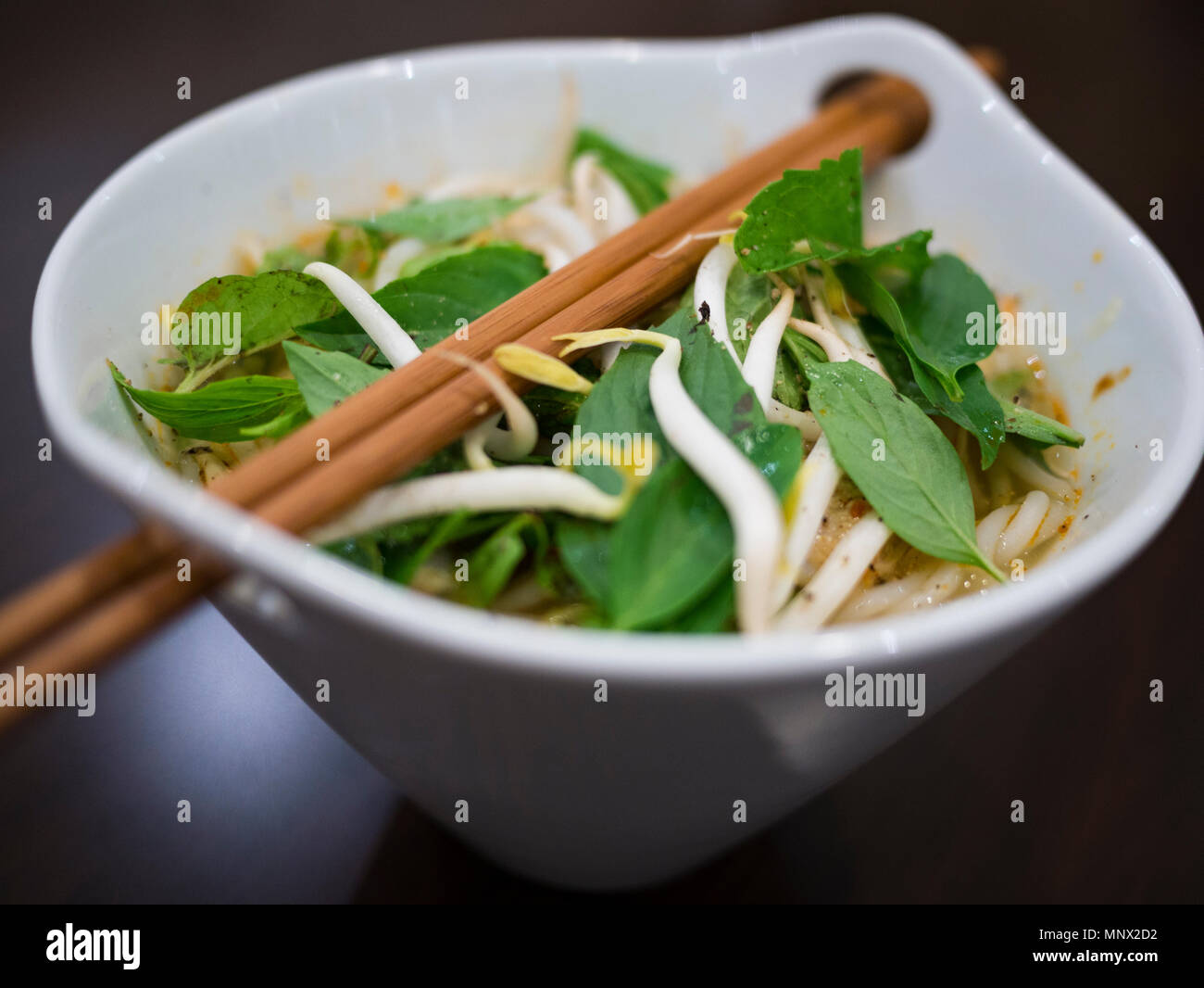 Vietnam street food pho ga hi-res stock photography and images - Alamy