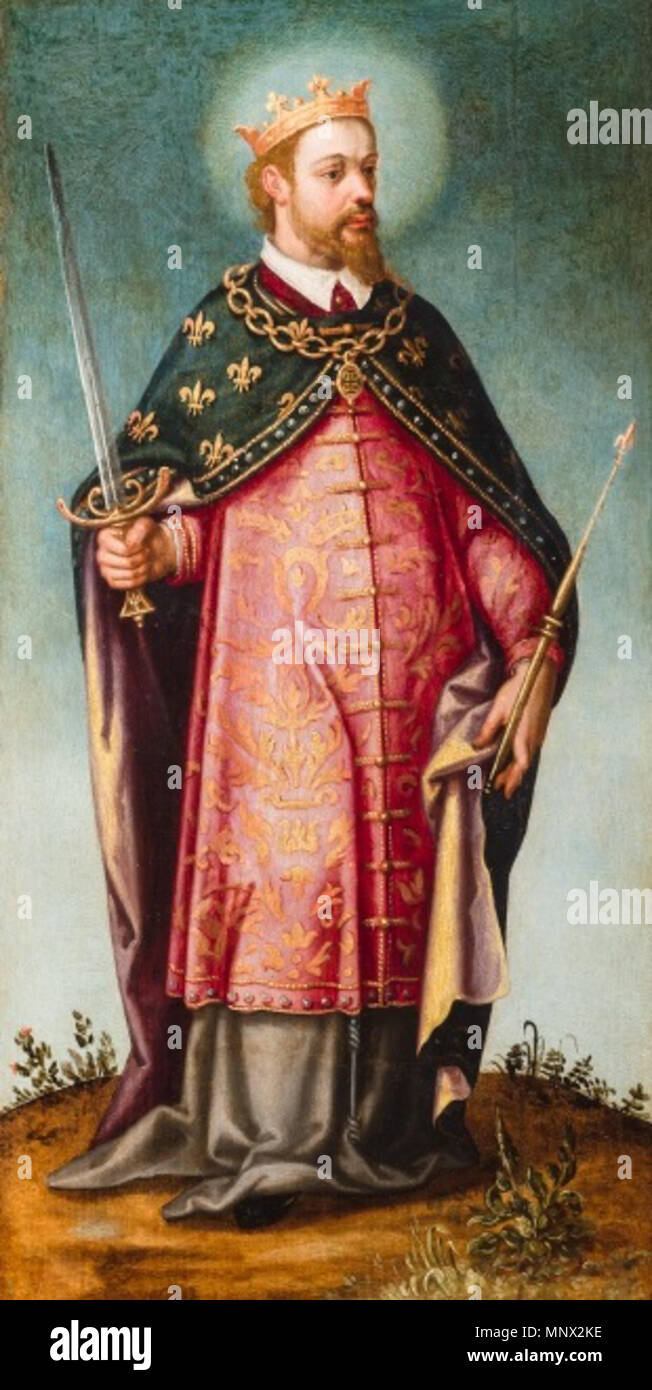 San Luis, rey de Francia . Español: La obra representa a San Luis (1214 ...