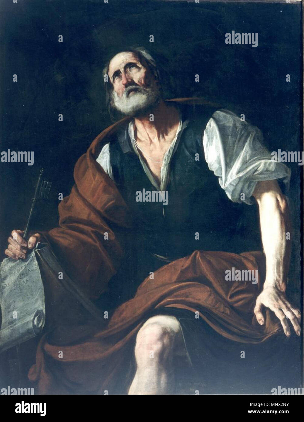 Español: San Pedro Italiano: San Pietro English: Saint Peter circa 1630 ...