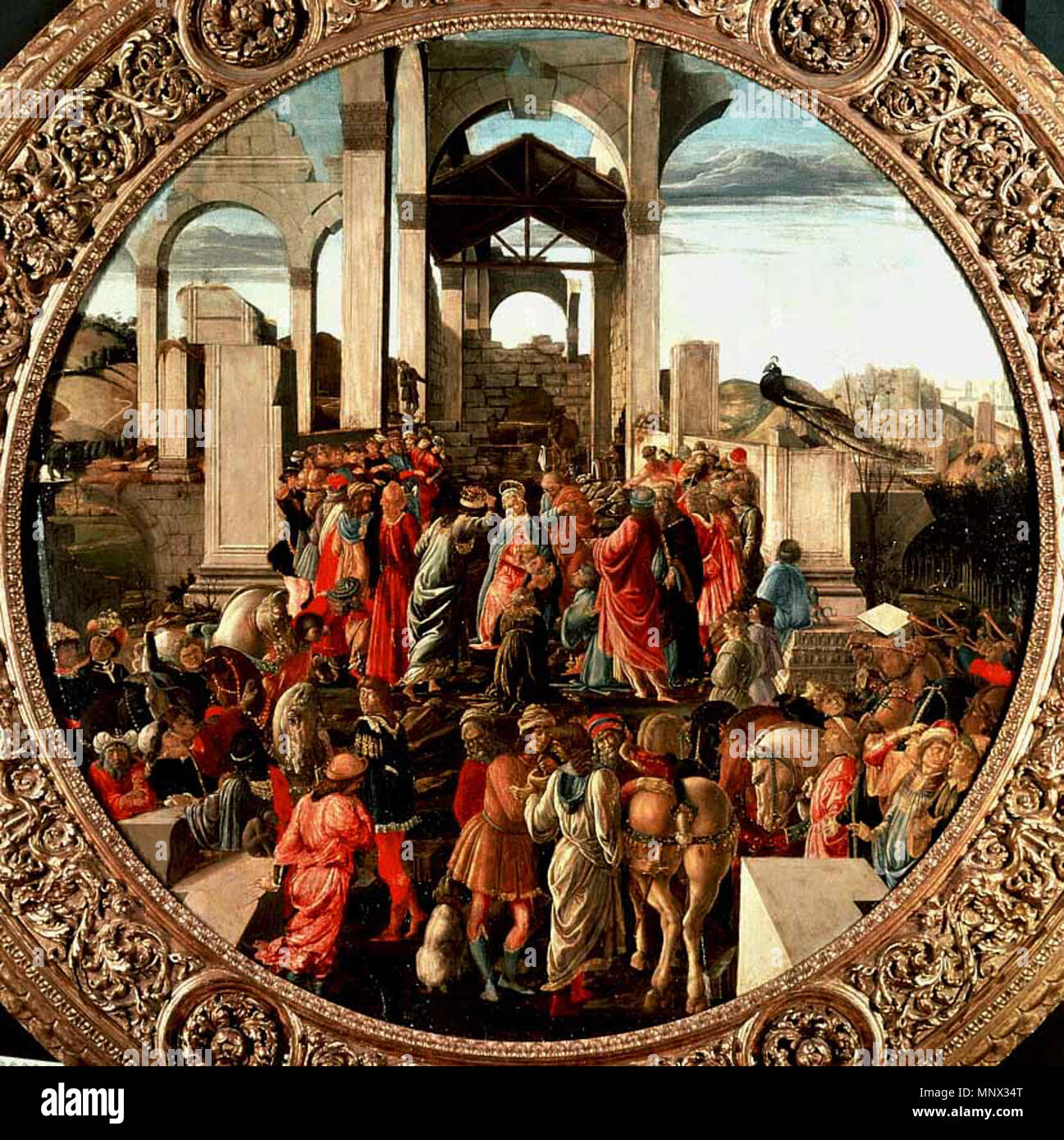 Botticelli Adoration Of The Magi Medici