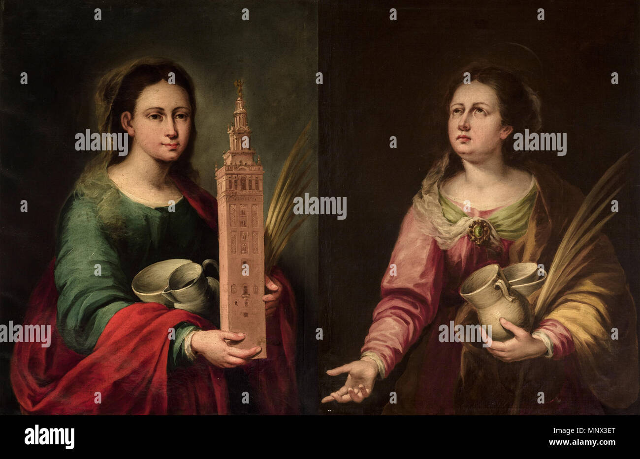 1095 Santas Justa y Rufina, de Salvador Gutiérrez de la Vega ...