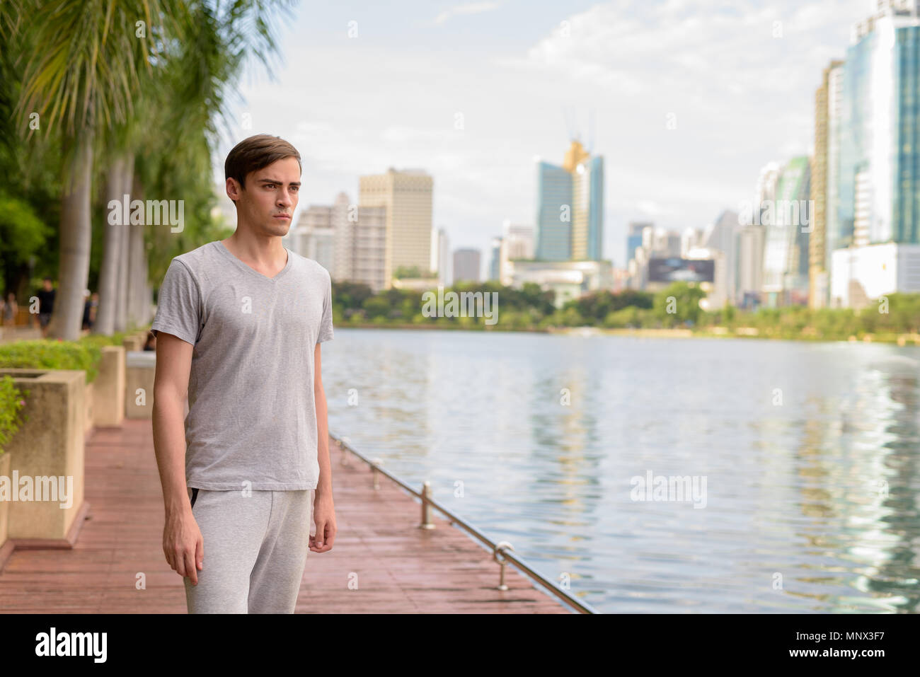 Man relaxing exercise hi-res stock photography and images - Alamy