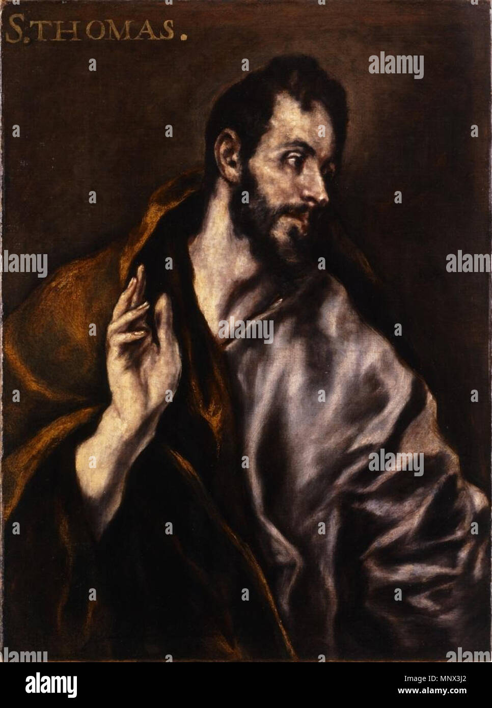 1095 Santo Tomás Apóstol, de El Greco. (Museo Nacional de Escultura de ...