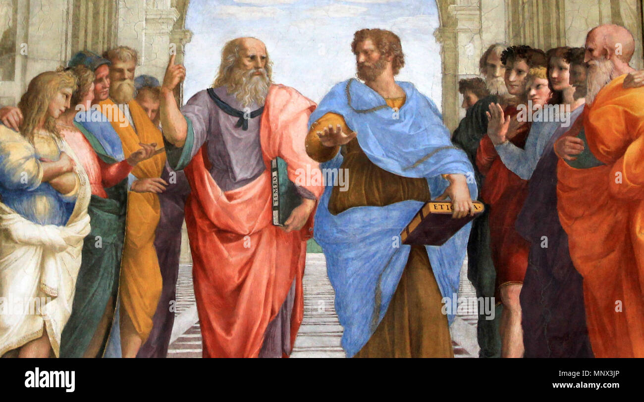 Escola de Atenas School of Athens . cropped . 1509. 1095 Sanzio 01 ...