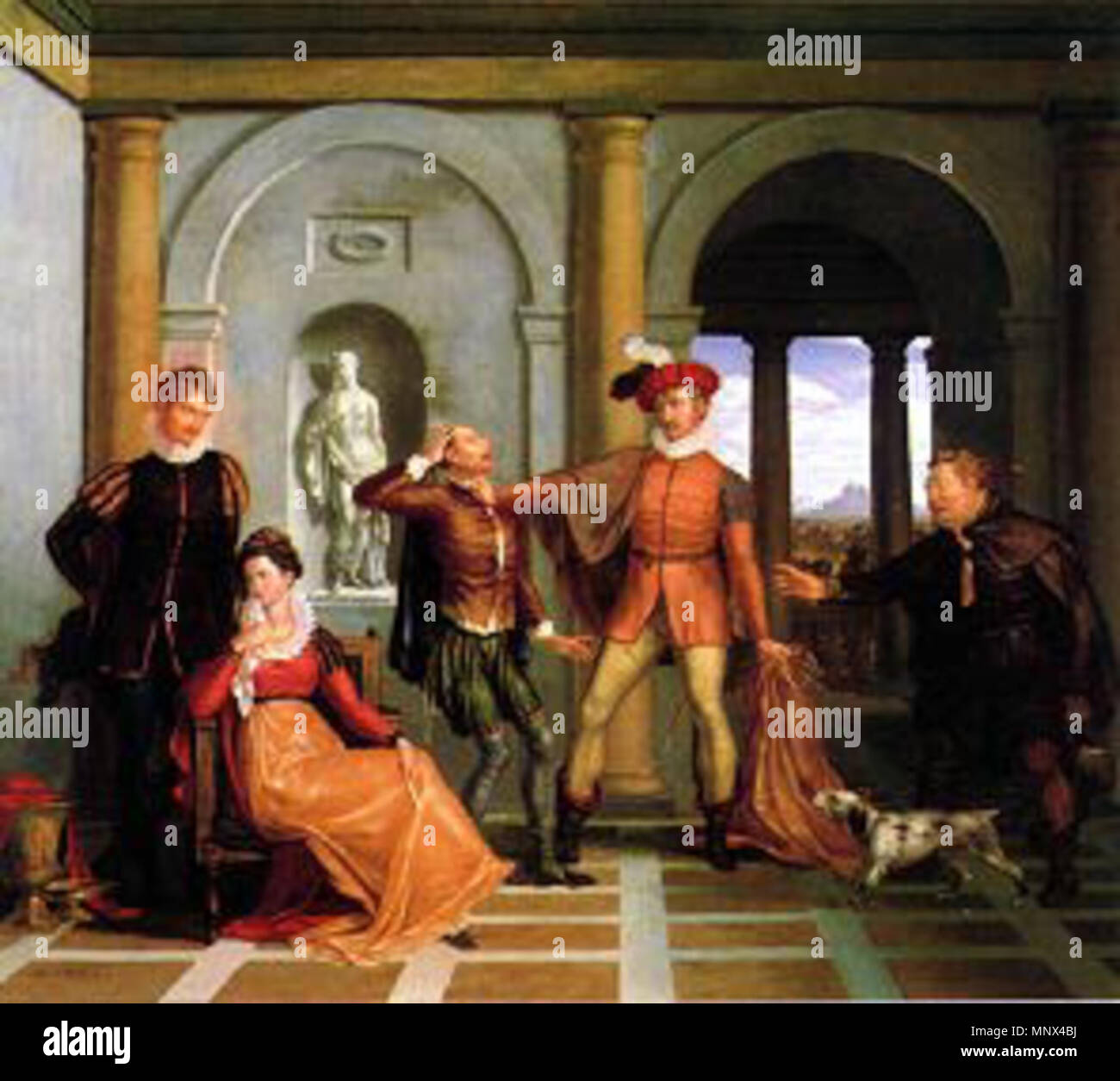 . Petruchio attacks the Tailor in Act III, scene iv of The Taming of ...