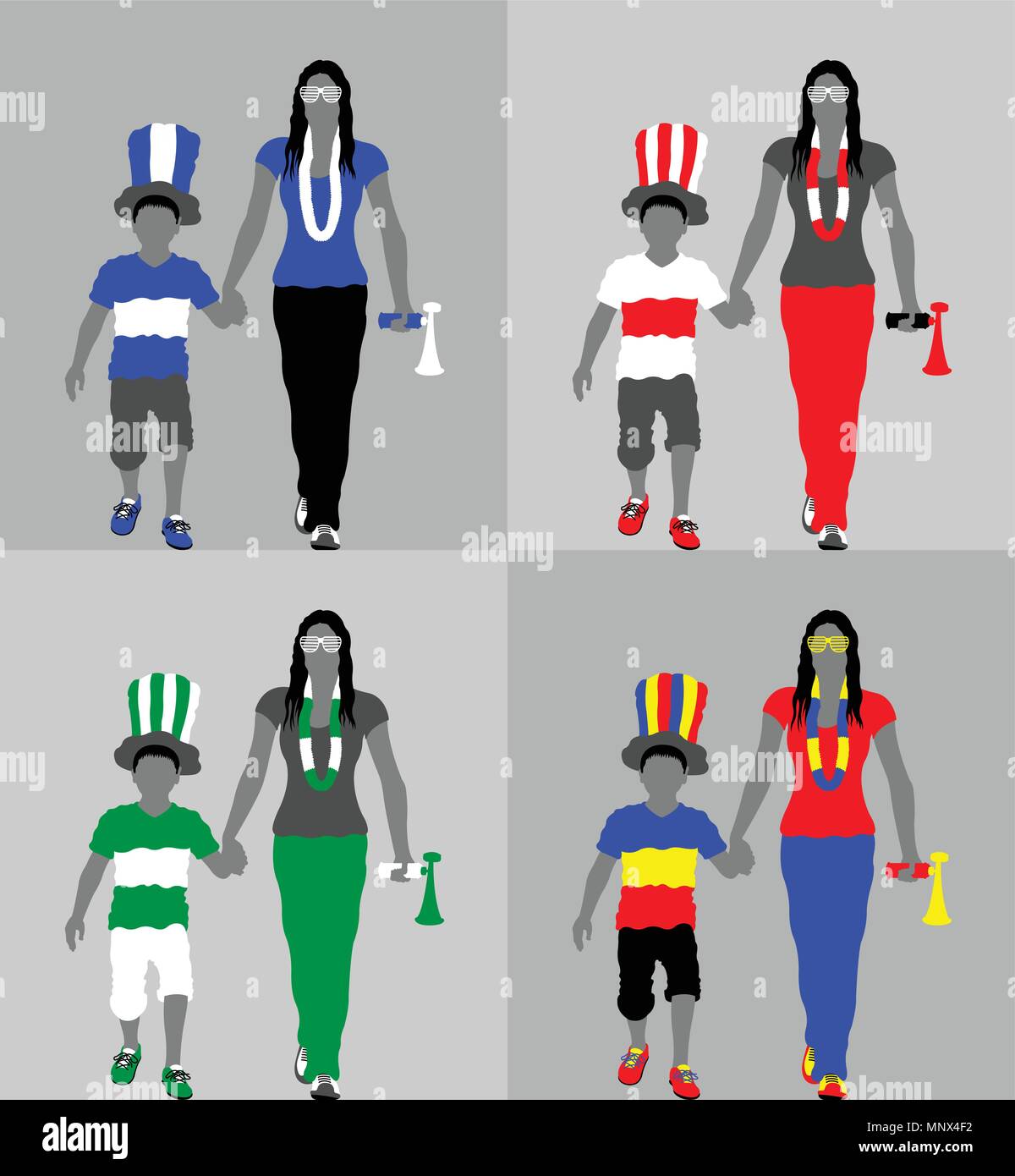 Son by four Stock Vector Images - Alamy