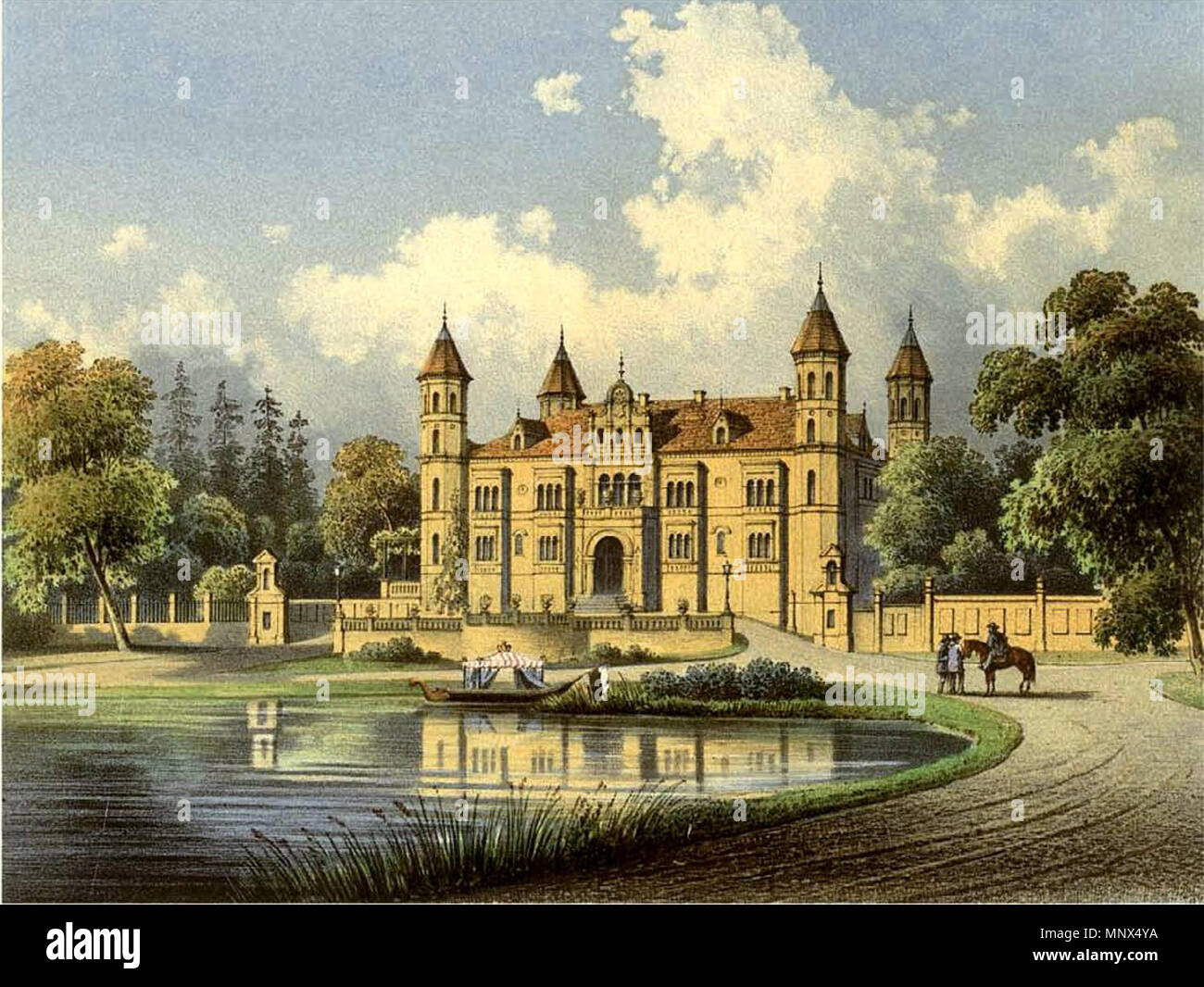 . Deutsch: Schloss Dammer . between 1857 and 1883. Theodor Hennicke ...
