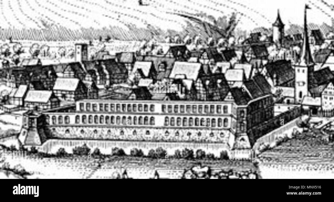 . Deutsch: Schloss Freudenthal nach Matt. Merian 1654 . 1654. 1101 ...