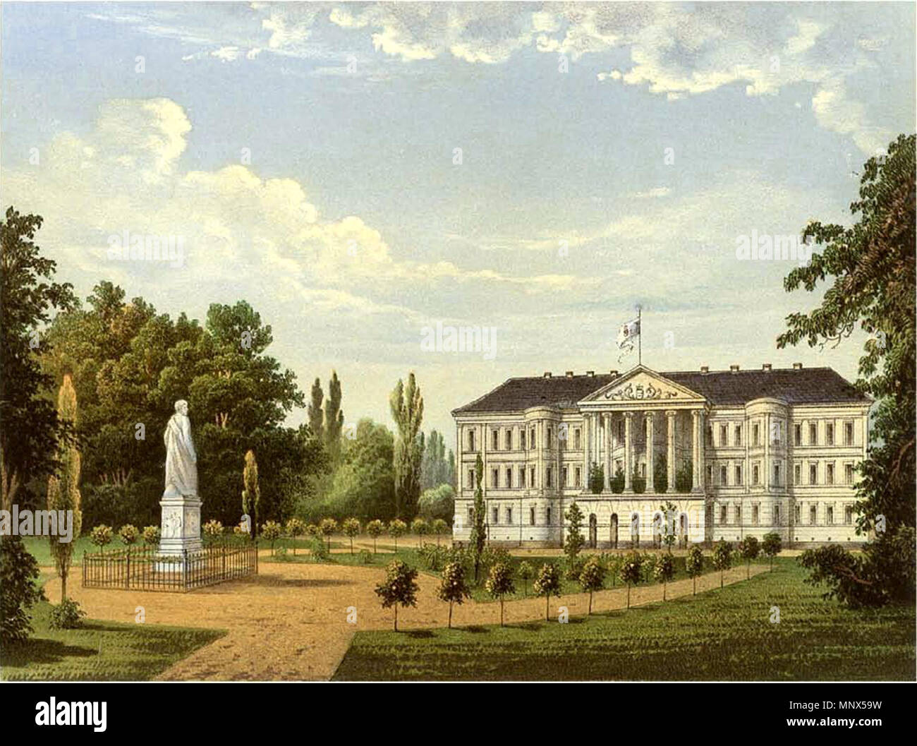 . Deutsch: Schloss Putbus . between 1857 and 1883. Alexander Duncker ...