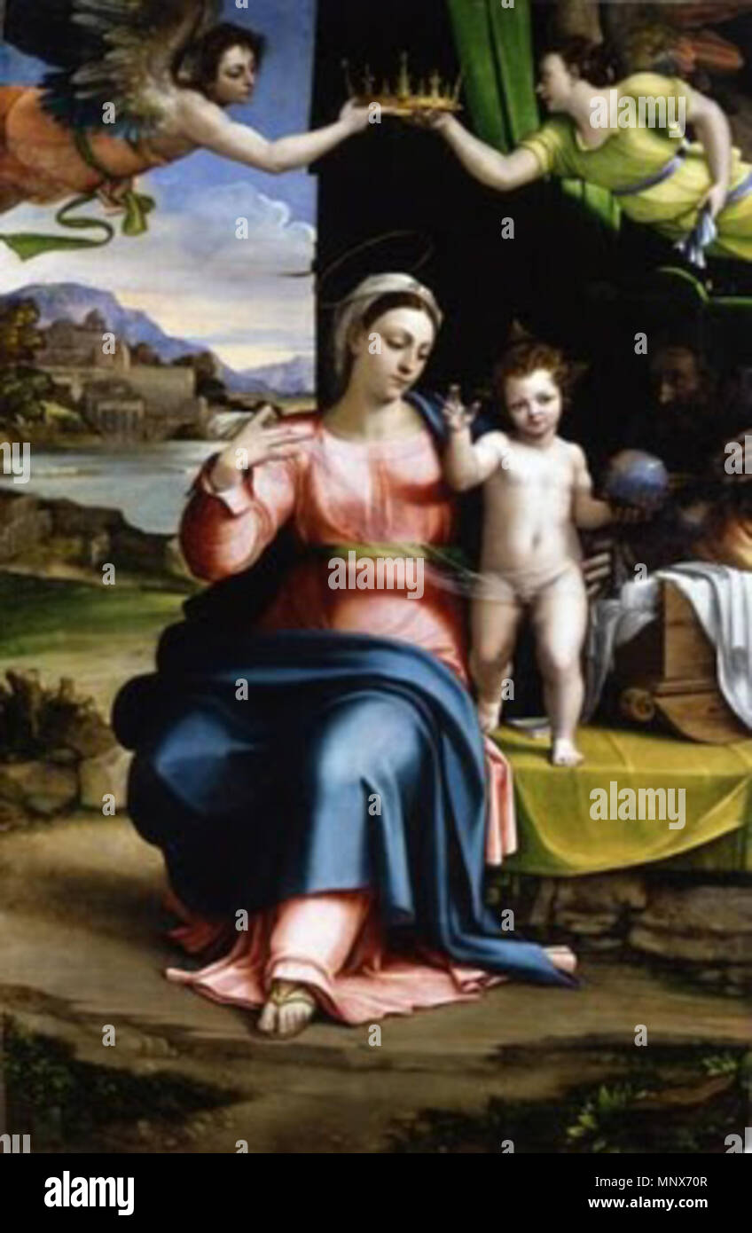 Sebastiano del piombo, holy family hi-res stock photography and images ...