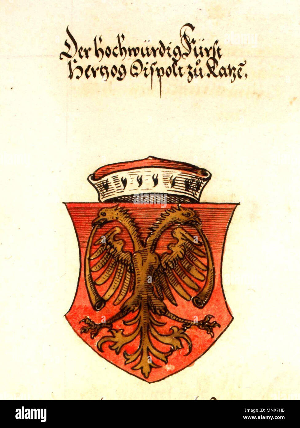 . English: Coat of arms of the Serbian Despotate, by Christoph ...