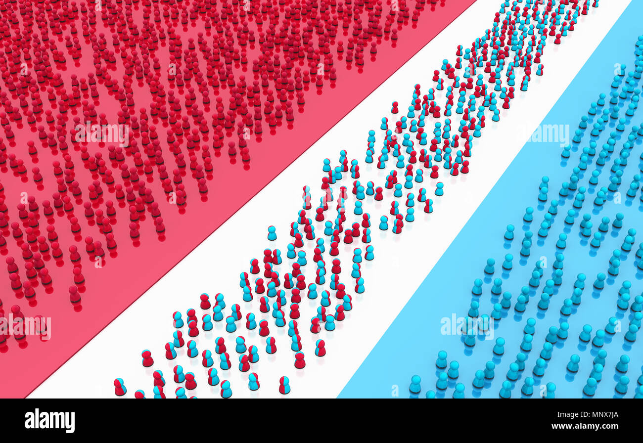 Many red figures hi-res stock photography and images - Alamy