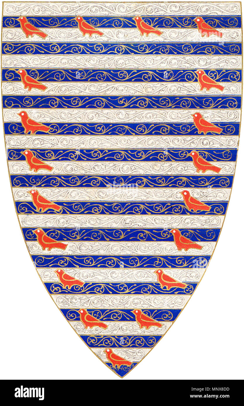 . English: Heraldic shield of William de Valence, 1st Earl of Pembroke ...