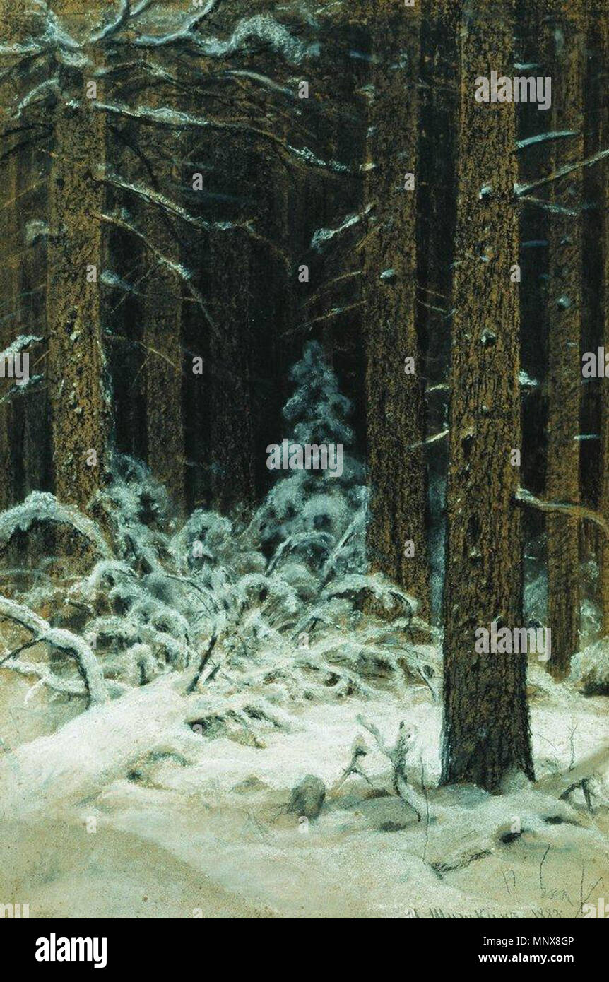 Russian winter painting hi-res stock photography and images - Alamy