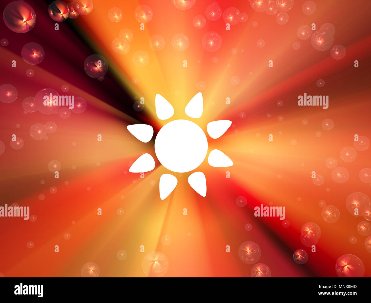 Cold light abstract 3d illustration, blue illumination square ...