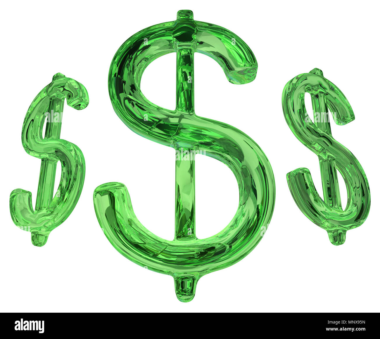 Green Dollar Sign Transparent Background