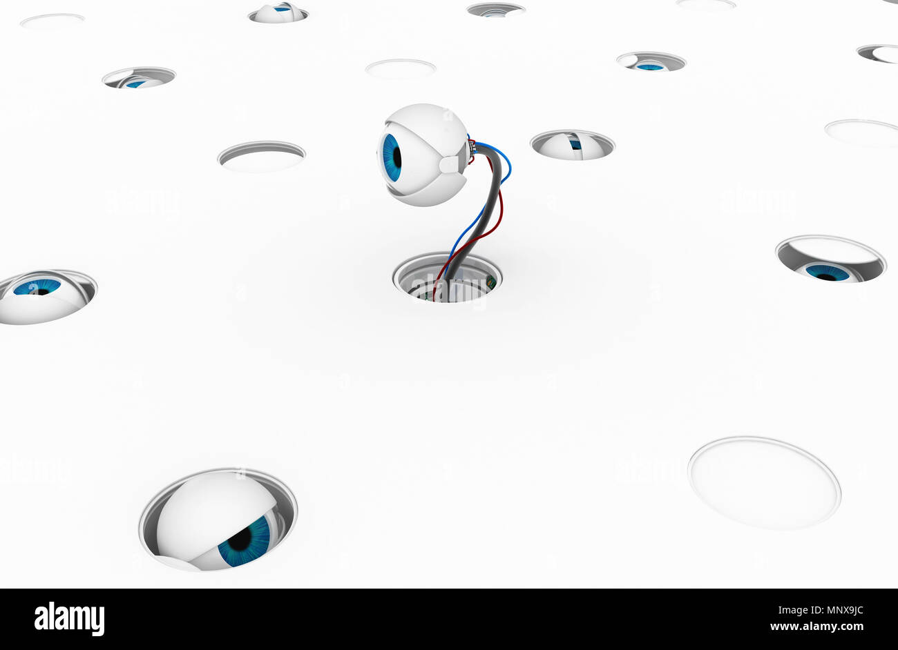Robotic eyeballs hi-res stock photography and images - Alamy