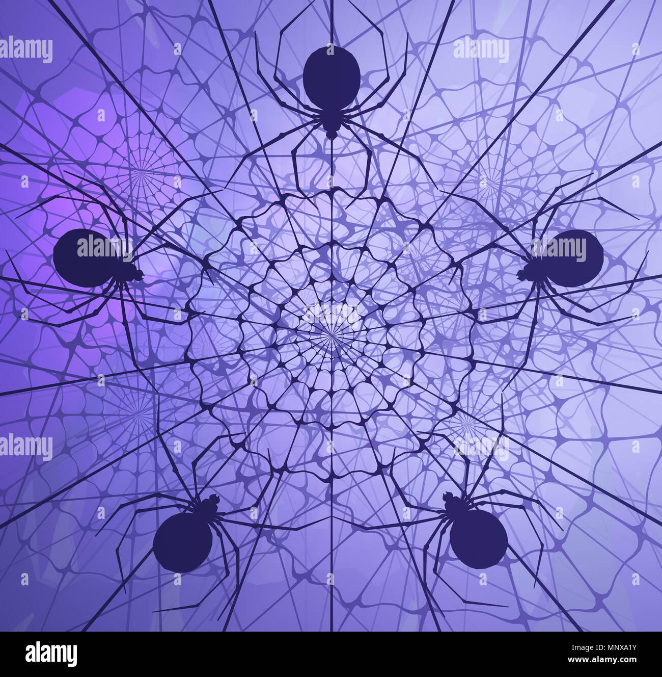 Cartoon spider webs hi-res stock photography and images - Alamy